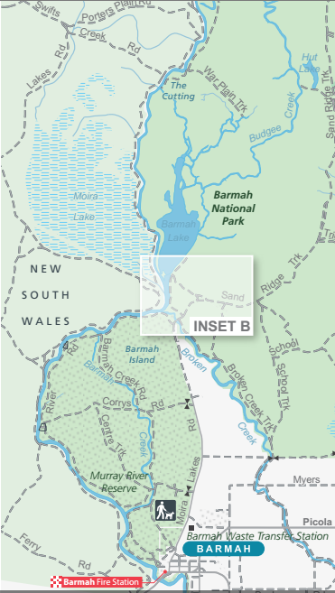 Murray River Kayak.: Picnic Point, the Narrows, Barmah Lakes and a ...