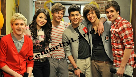 CelebrityLand: One Direction en Icarly.