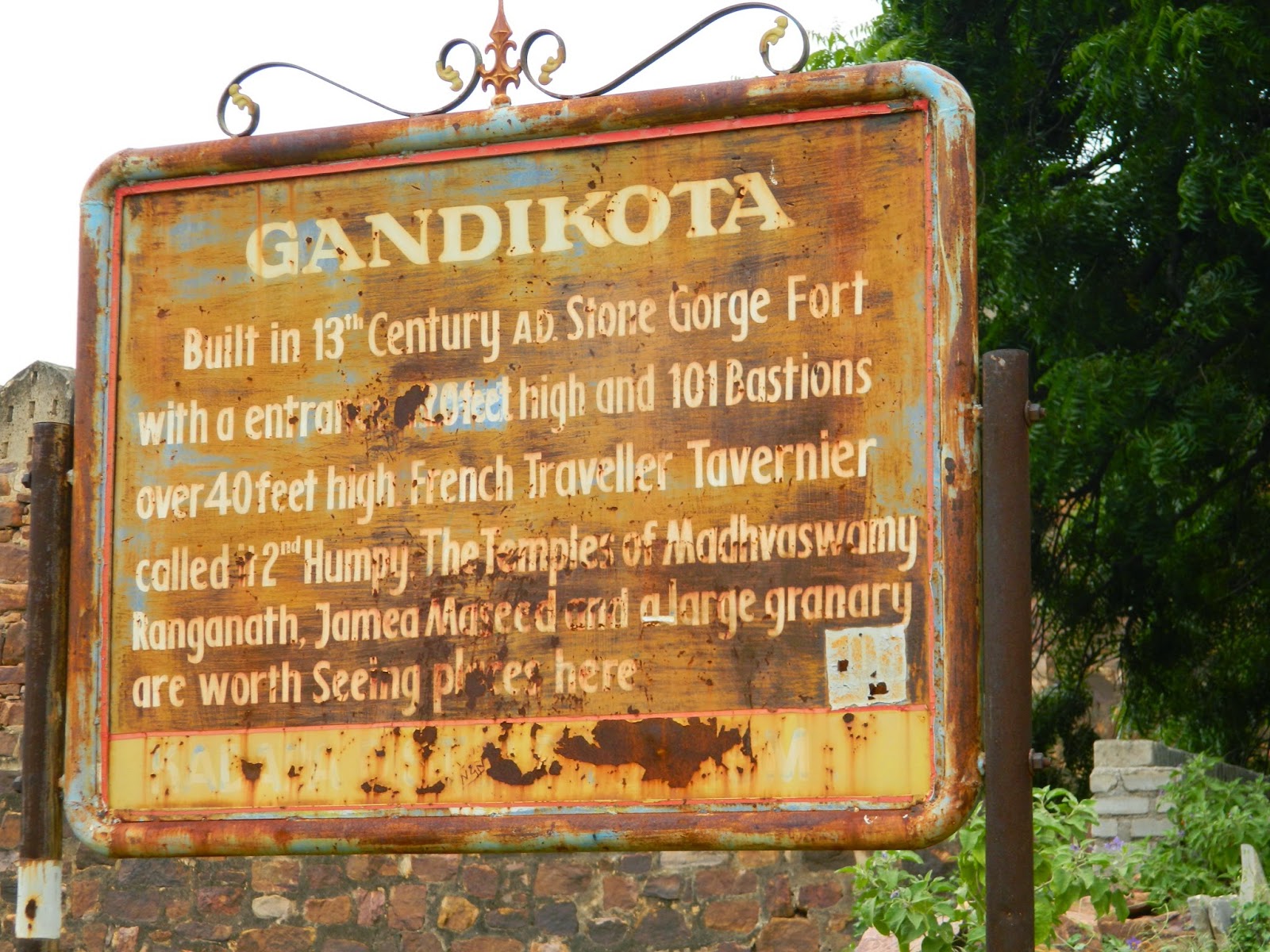 The Travel Reminiscenes: Gandikota - "Grand Canyon of India"