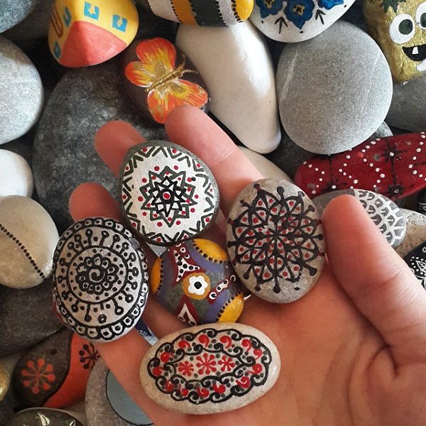 7 DIY IDEAS OF PAINTED ROCKS - Non stop Fashions
