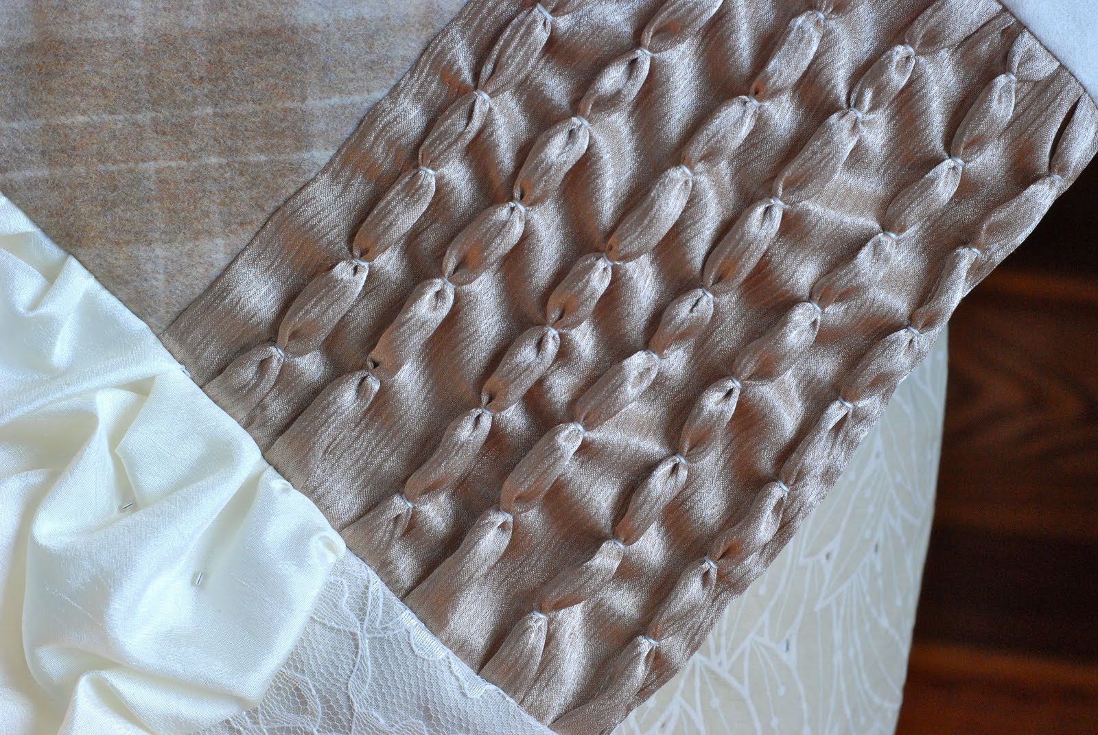 Emma Cusack 2nd Year Fashion L.S.A.D: Easter Project p15: Tucking