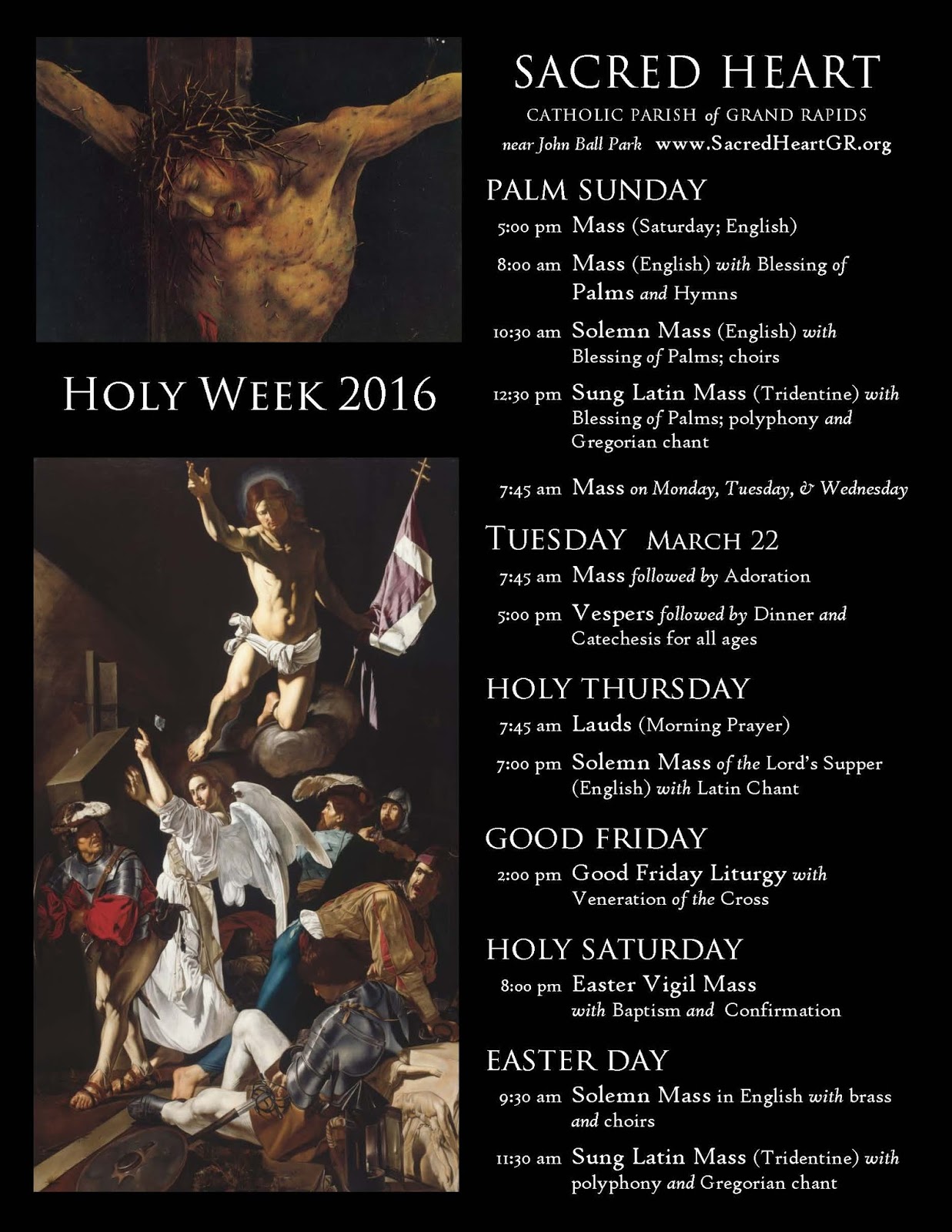 New Liturgical Movement: Holy Week Schedules : Hong Kong, Tampa, Grand ...