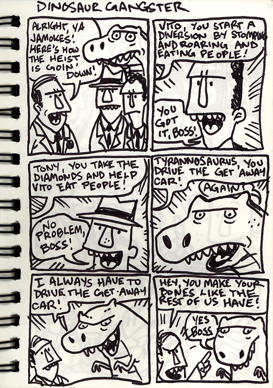 Brendan Tobin: Terrible Tiny Tableside Comics 13