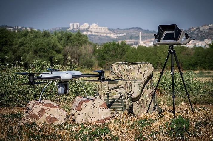 Israel Flying Drone : Drone quadcopter dengan jangkauan jauh hingga 10 ...