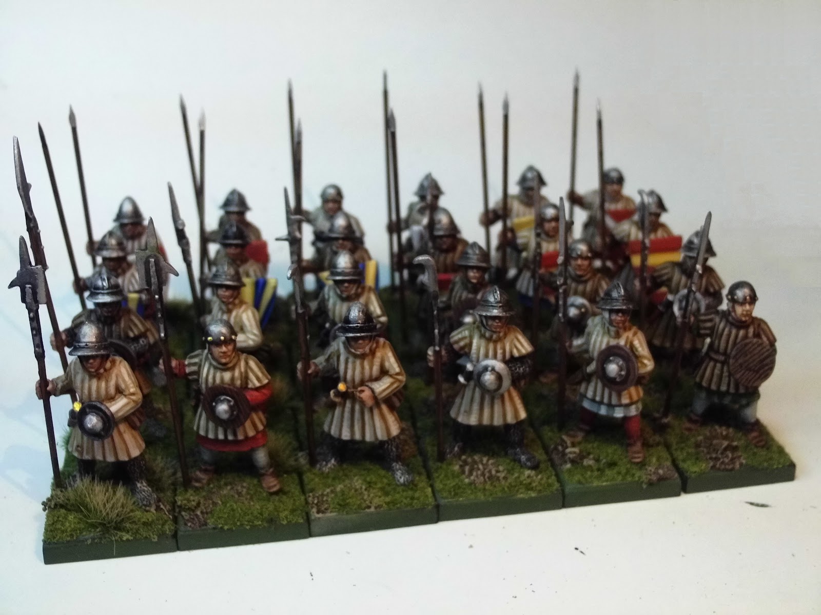 Ubique: Men-at-Arms (with shield), Crusader Miniatures