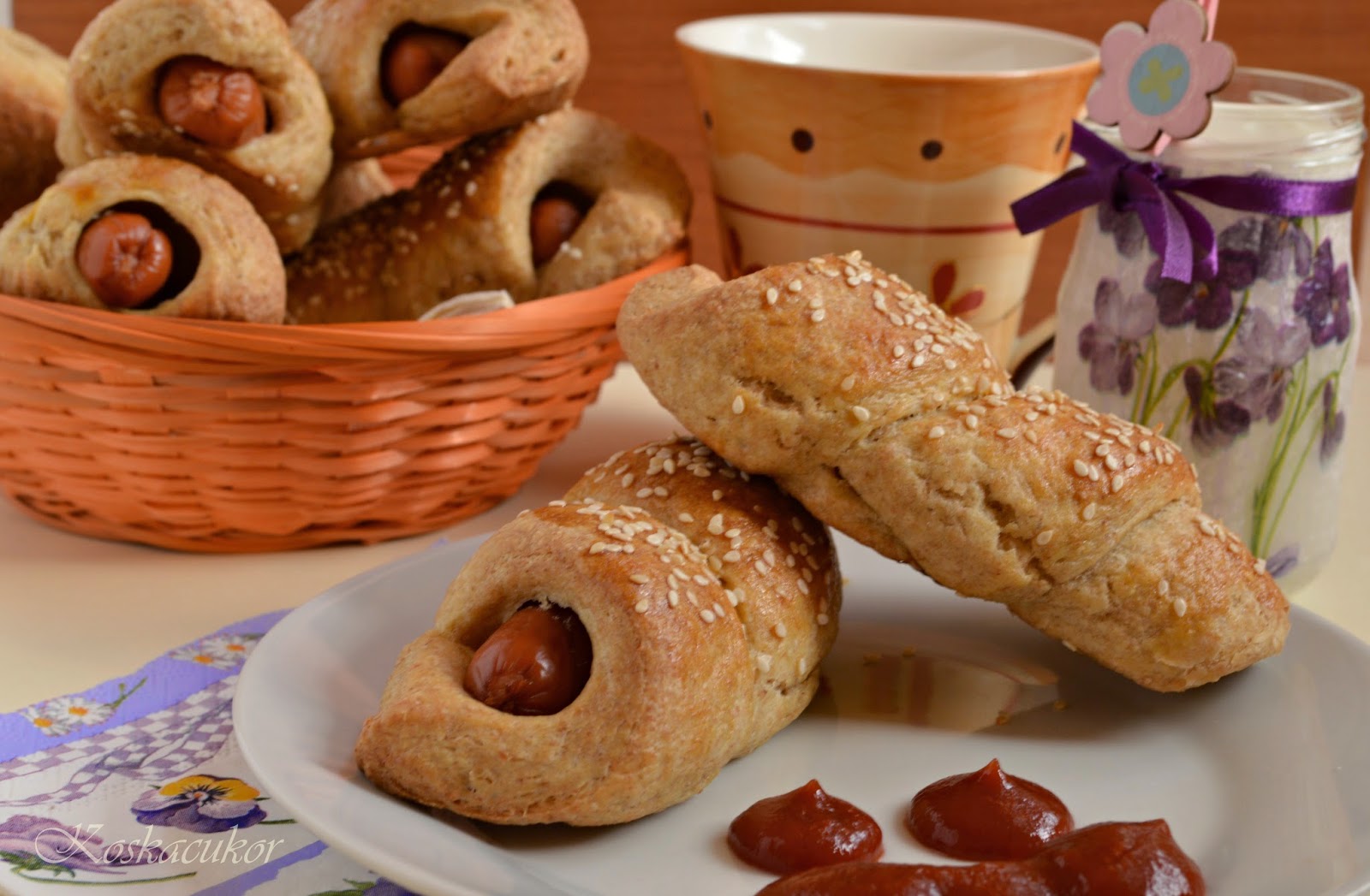 Koskacukor: Virslis kifli