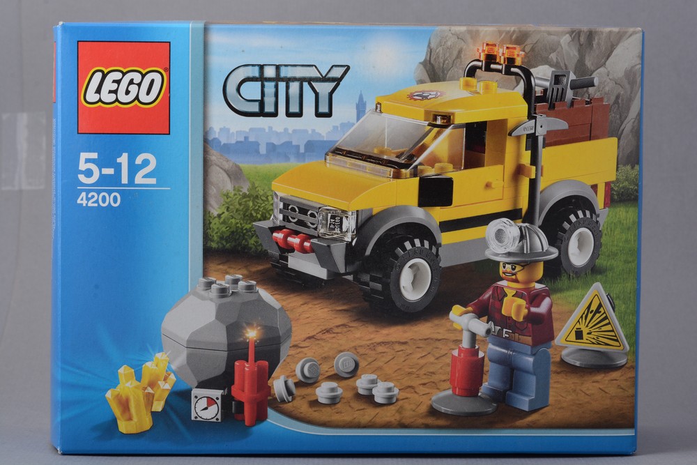 Lego 4200 Mining 4x4 四輪傳動採礦車 開箱報告 - 魯蛇實驗室