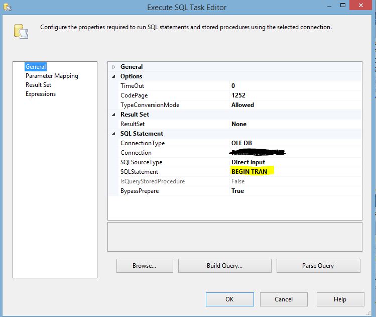 Simply SSIS: How to use "BEGIN TRAN" in SSIS-ROLLBACK on failure/COMMIT ...