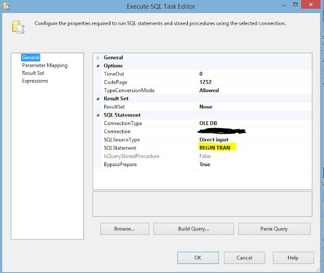 Simply SSIS: How to use "BEGIN TRAN" in SSIS-ROLLBACK on failure/COMMIT ...