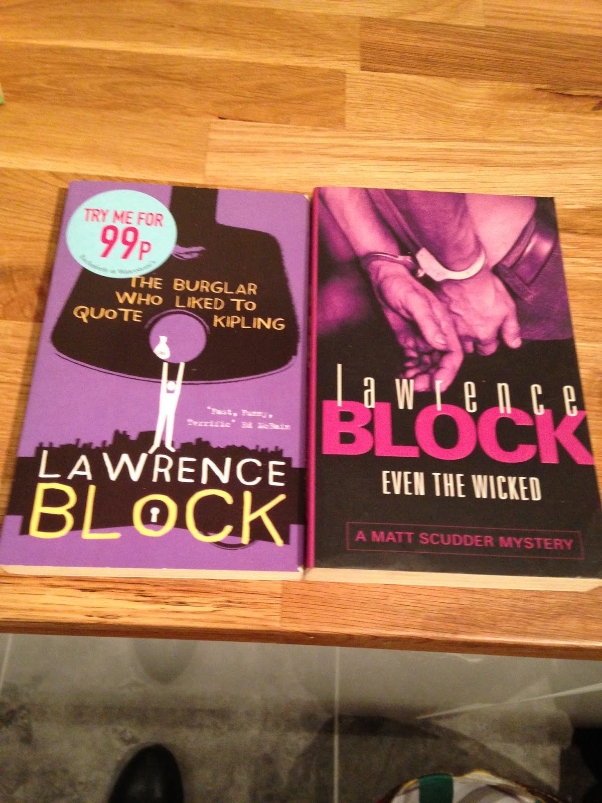 COL'S CRIMINAL LIBRARY: 2 BY LAWRENCE BLOCK