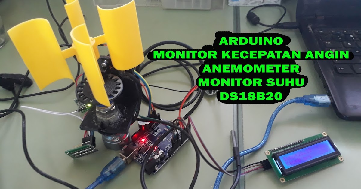 .: Membuat Alat Pengukur Kecepatan Angin (Anemometer) wind speed dan ...
