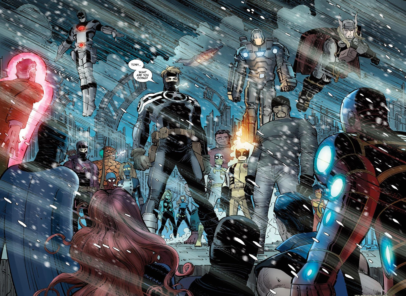 The Peerless Power of Comics!: An Enclave Among Us!