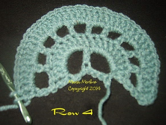 Crochet Living: Crochet Lacey Scallops Pattern Demystified