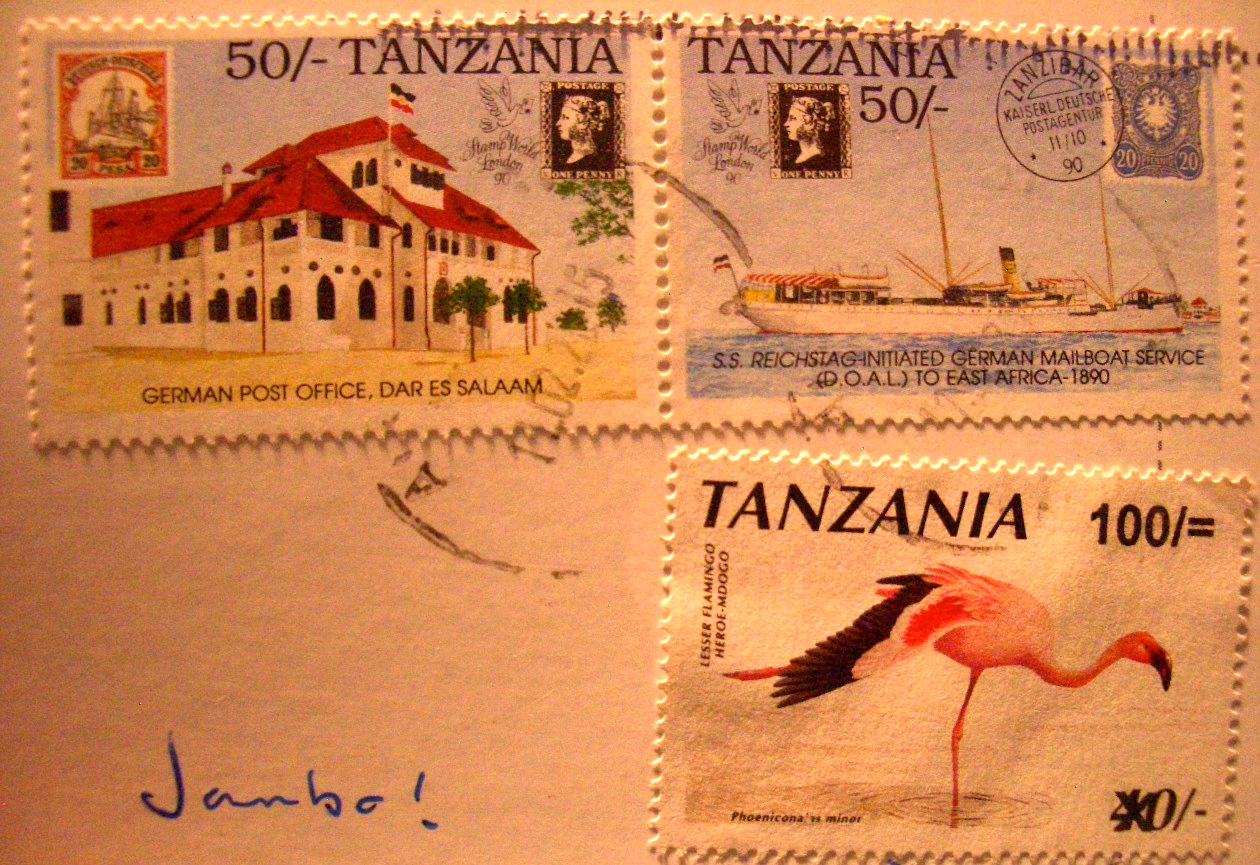 Postcards of Africa, Islands and Exotic Locales: TANZANIA