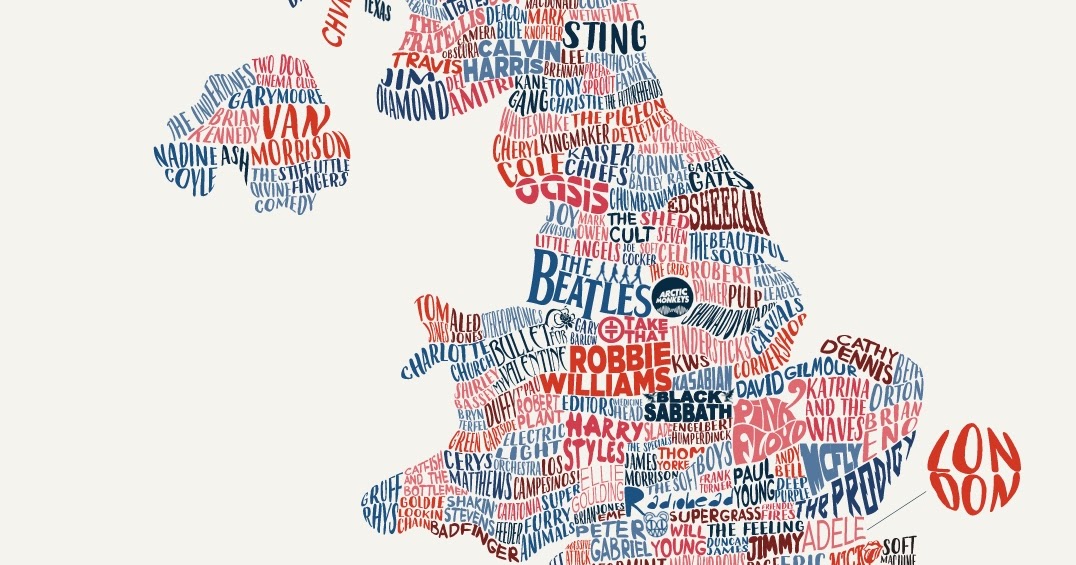 The Big British Music Map