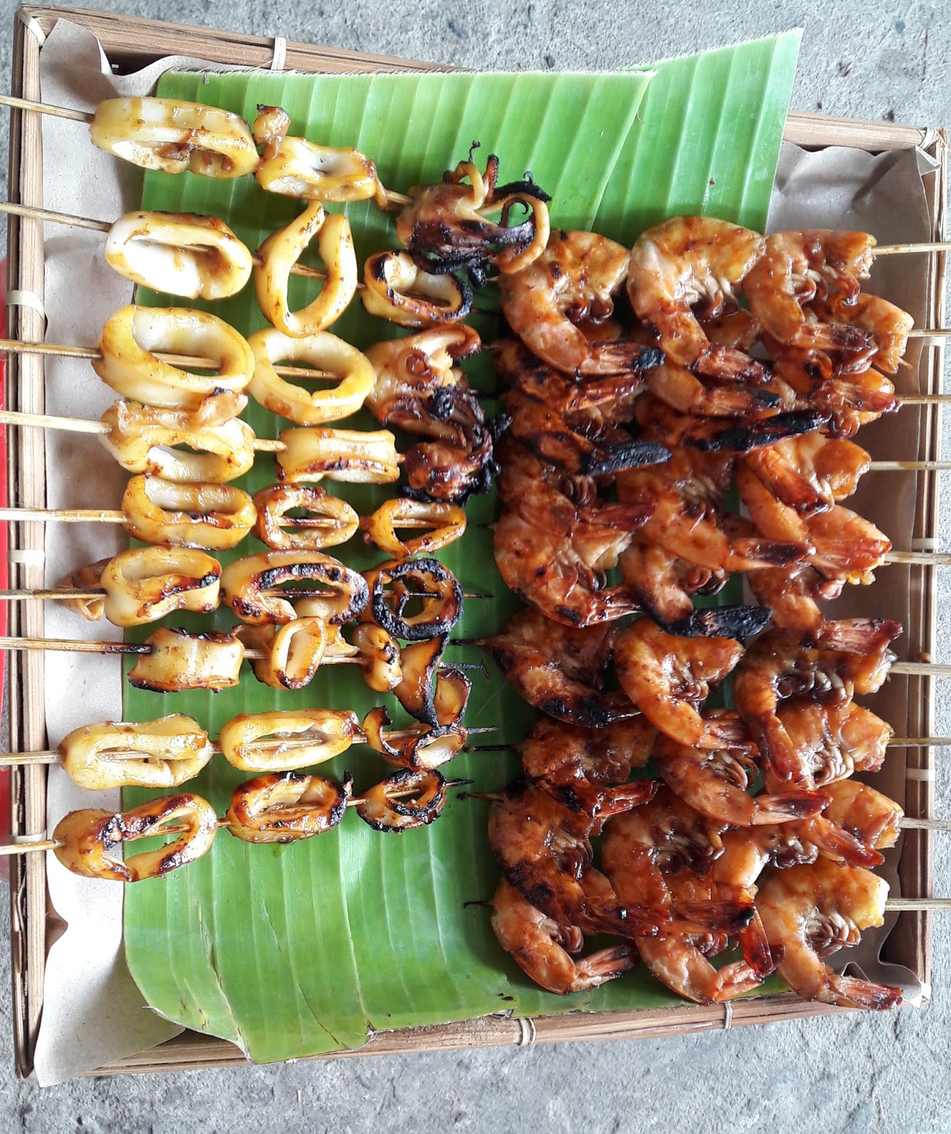 ANGKRINGAN GUNUNGAN PALEMBANG: Sate-Satean