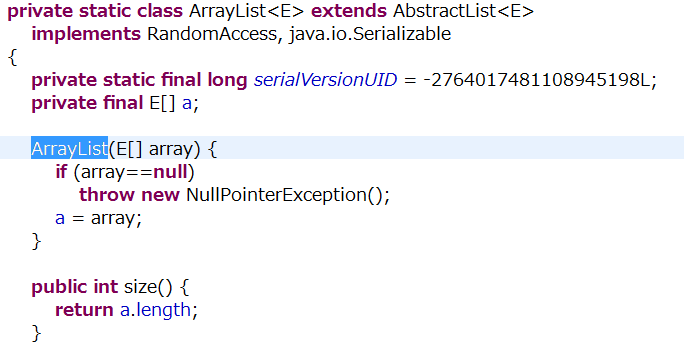 Android de memo: [Java][Android]Arrays.asListについて