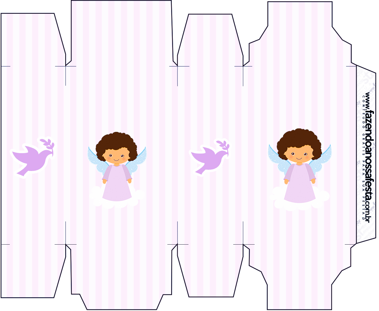 Brunette Angel Girl: Free Printable Boxes. - Oh My Baby!