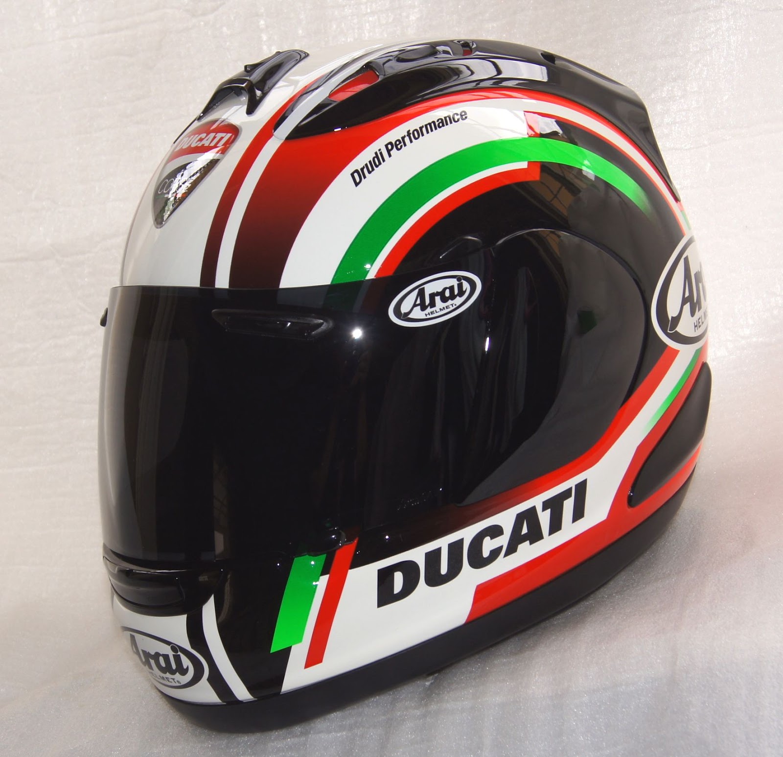 samurai‐bikers: Arai RX-7 RR5 CORSAIR-V DUCATI Performance2012
