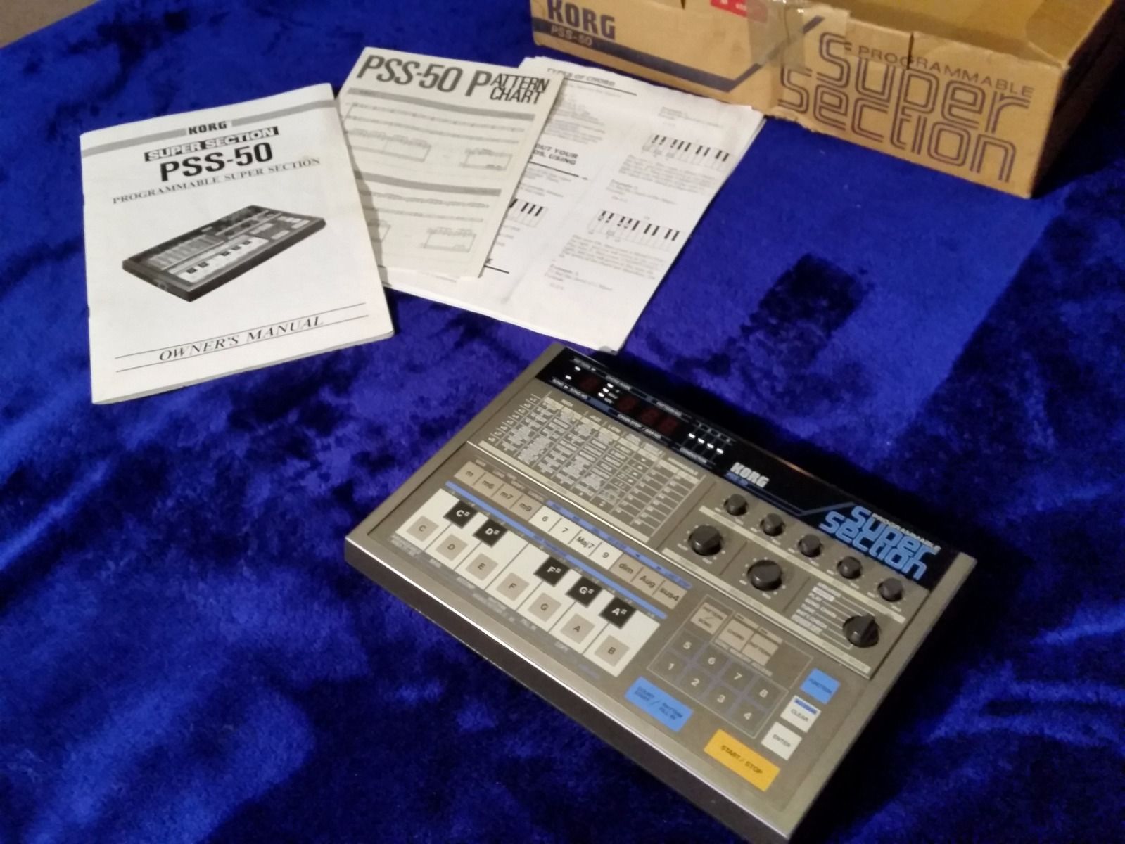 MATRIXSYNTH: Korg PSS-50 Programmable Super Section w/ Original Box