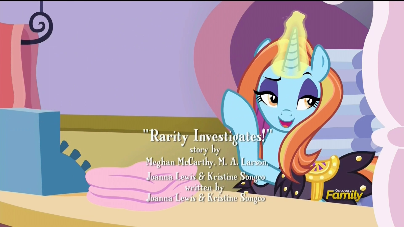 Equestria Daily - MLP Stuff!: "Rarity Investigates!": Episode Followup