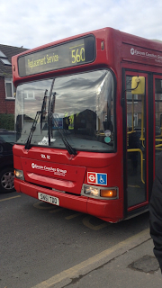 London Bus Scene: Routes 560 and 518
