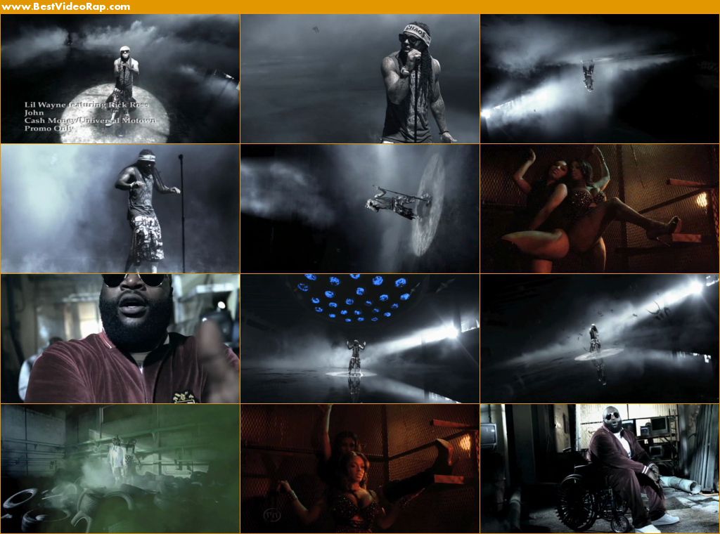 The Finest Black Music: Lil Wayne Feat. Rick Ross - John (DVDRip,x264) 2011