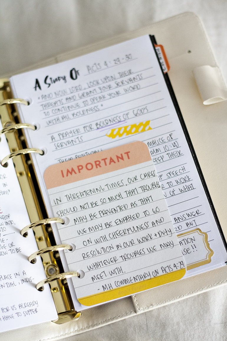 How I use my Faith / War Binder Inserts - Play Happy Play