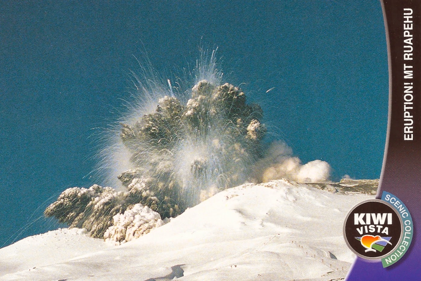 My Favorite Views: New Zealand - Mt. Ruapehu Eruption