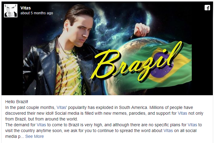 Meme - Cantor Vitas "The 7th Element"