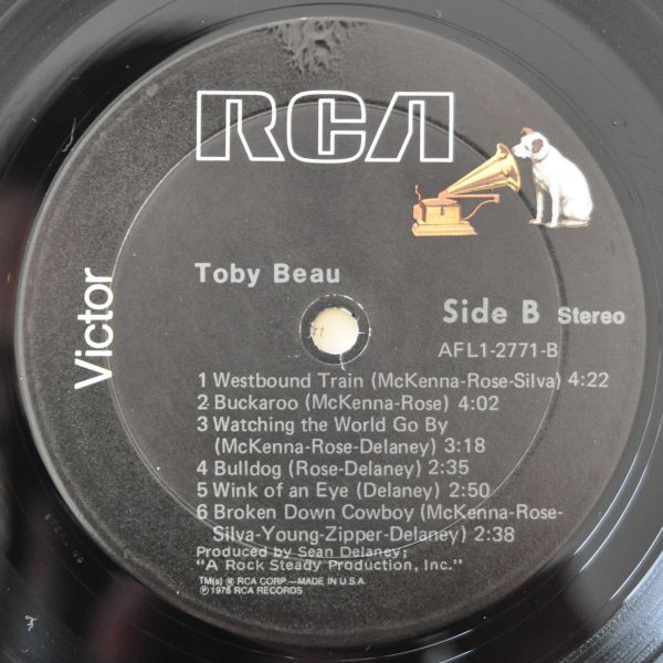 johnkatsmc5: Toby Beau "Toby Beau" 1978 US Southern Country Rock (100 ...