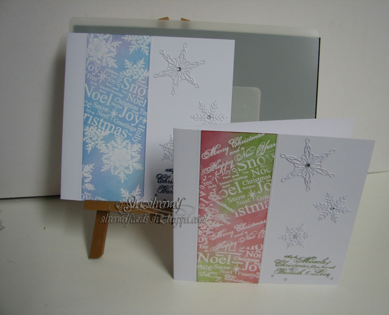 Silverwolf Cards: Visible Image Christmas Cards (2)
