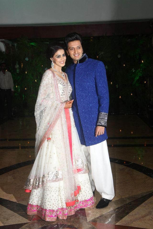 Curly Fries: BRIDAL COUTURE: Ritesh Deshmukh & Genelia D'Souza's ...