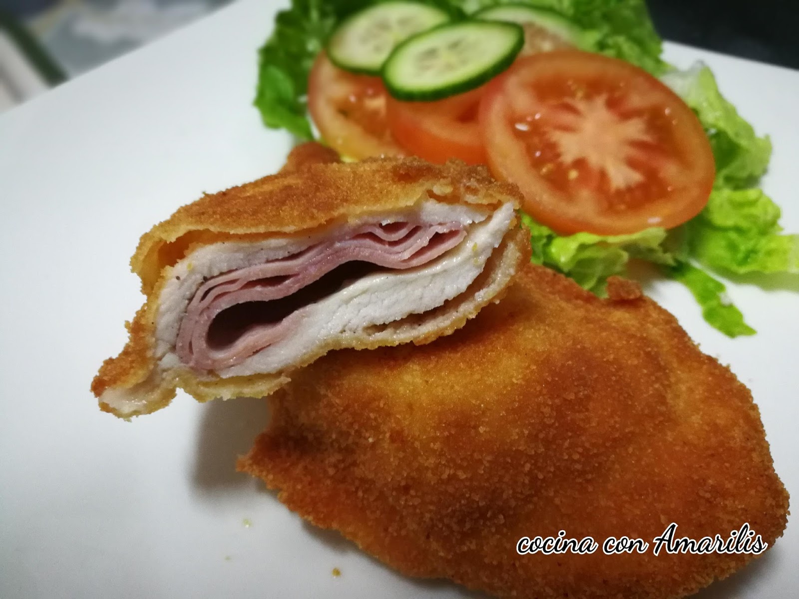 PECHUGA DE POLLO O CORDÓN BLEU | Cocina con Amarilis