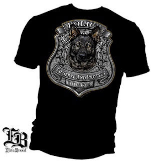 UPYOURTEE.COM OFFICIAL BLOG: Best K-9 Unit T-shirt EVER! Check this out!!