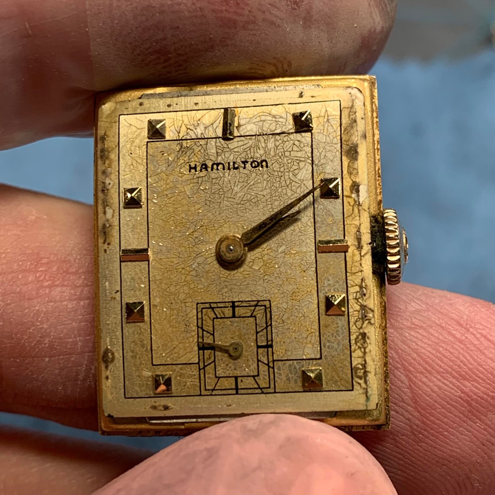 Vintage Hamilton Watch Restoration: 1941 Gordon