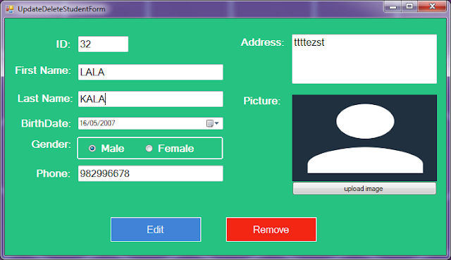 VB.Net Students Information System Source Code - C#, JAVA,PHP, Programming ,Source Code