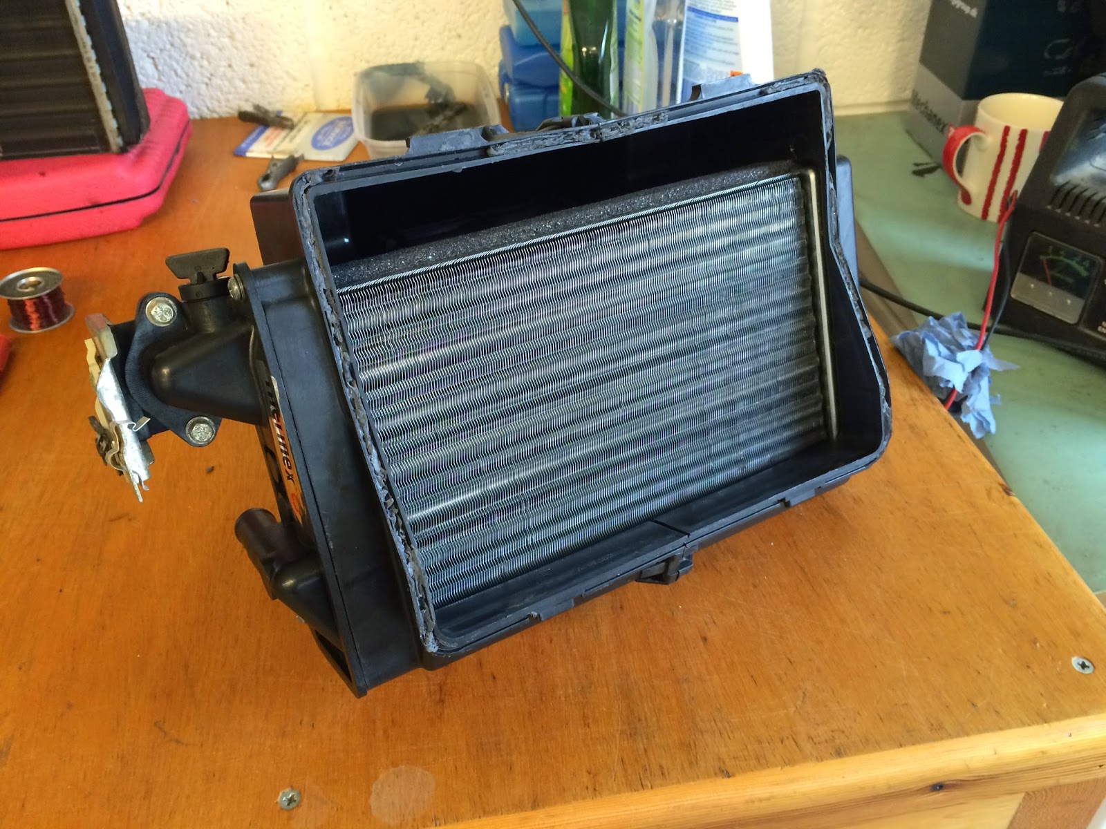 Stu's AK427 Build: Heater Assembly - VW Polo Mk2