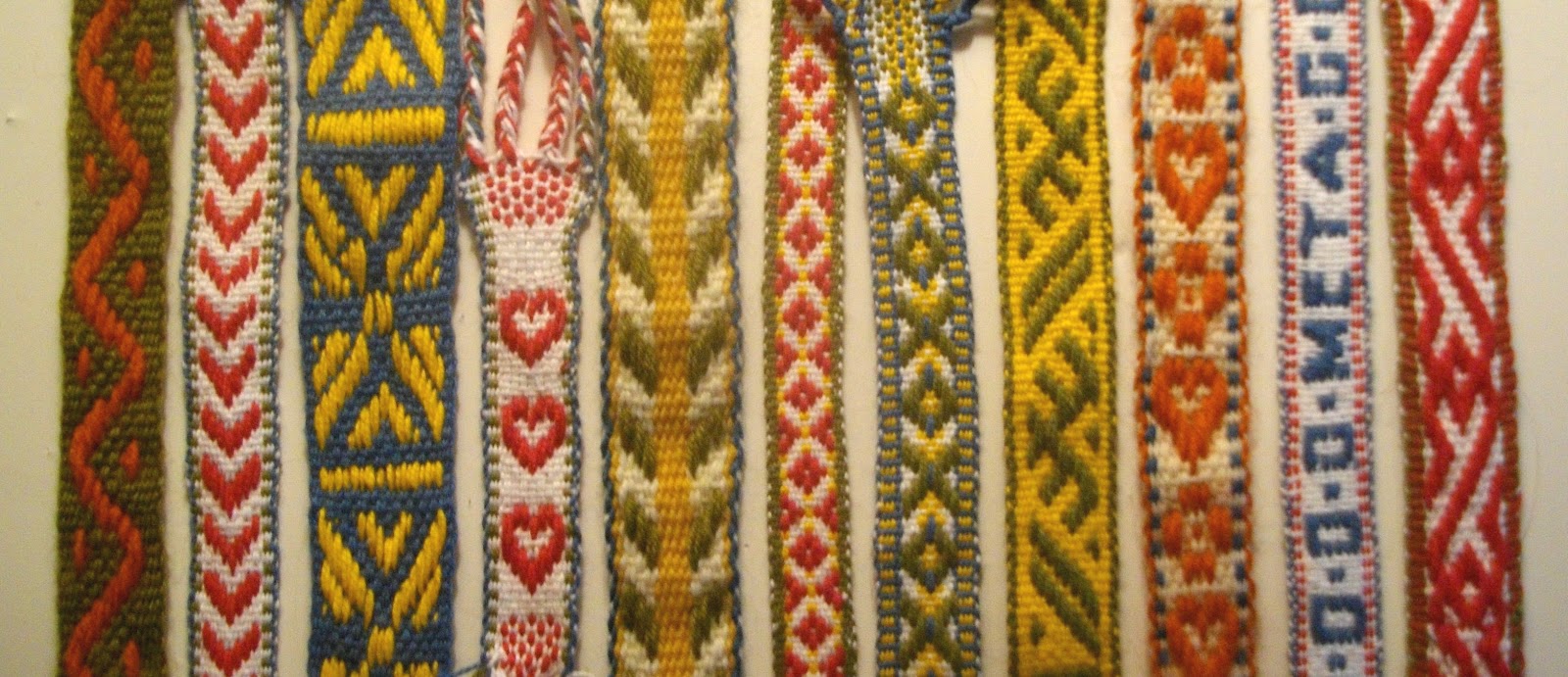 Reggie the Potter... and Tape Loom Weaver: How to Weave on a Tape Loom