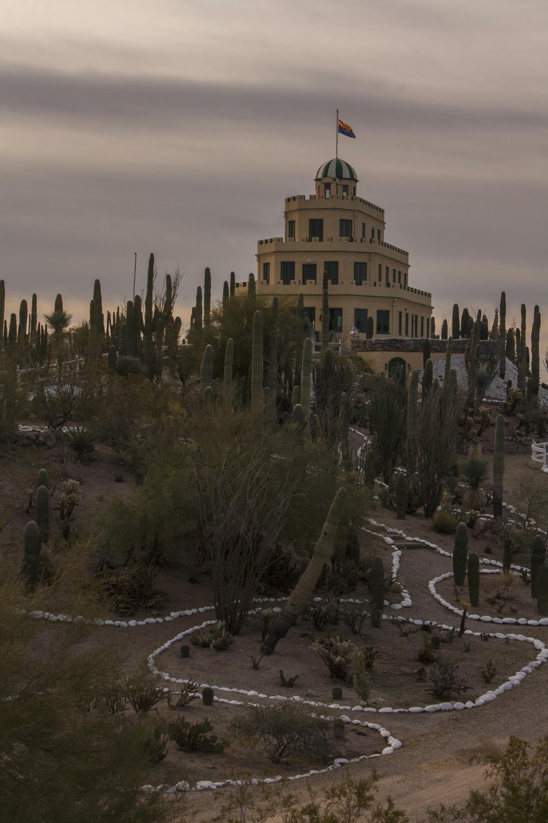 Ladee's Travels: Phoenix, AZ - Tovrea Castle at Carraro Heights