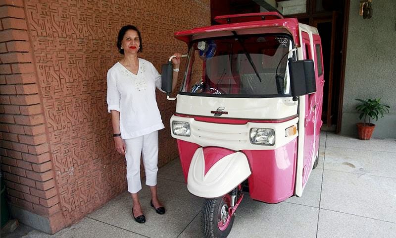 Phool aur Kankar: Women's Only First Auto Rickshaw In Lahore