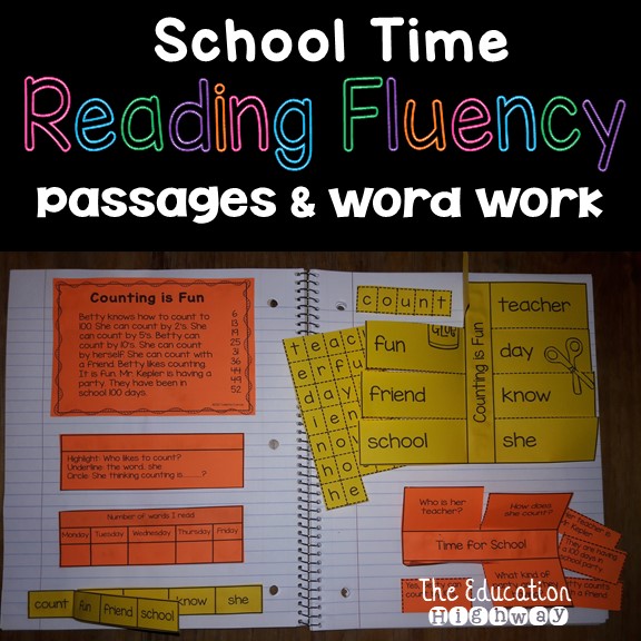 The Education Highway: School Time Reading Fluency Passages