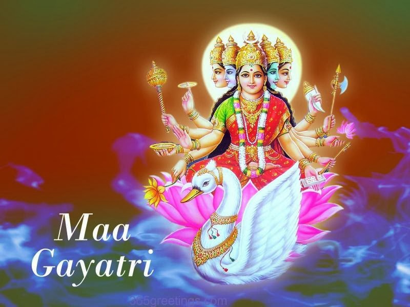 Jay Swaminarayan wallpapers: Gayatri Maa Computer HD Wallpapers