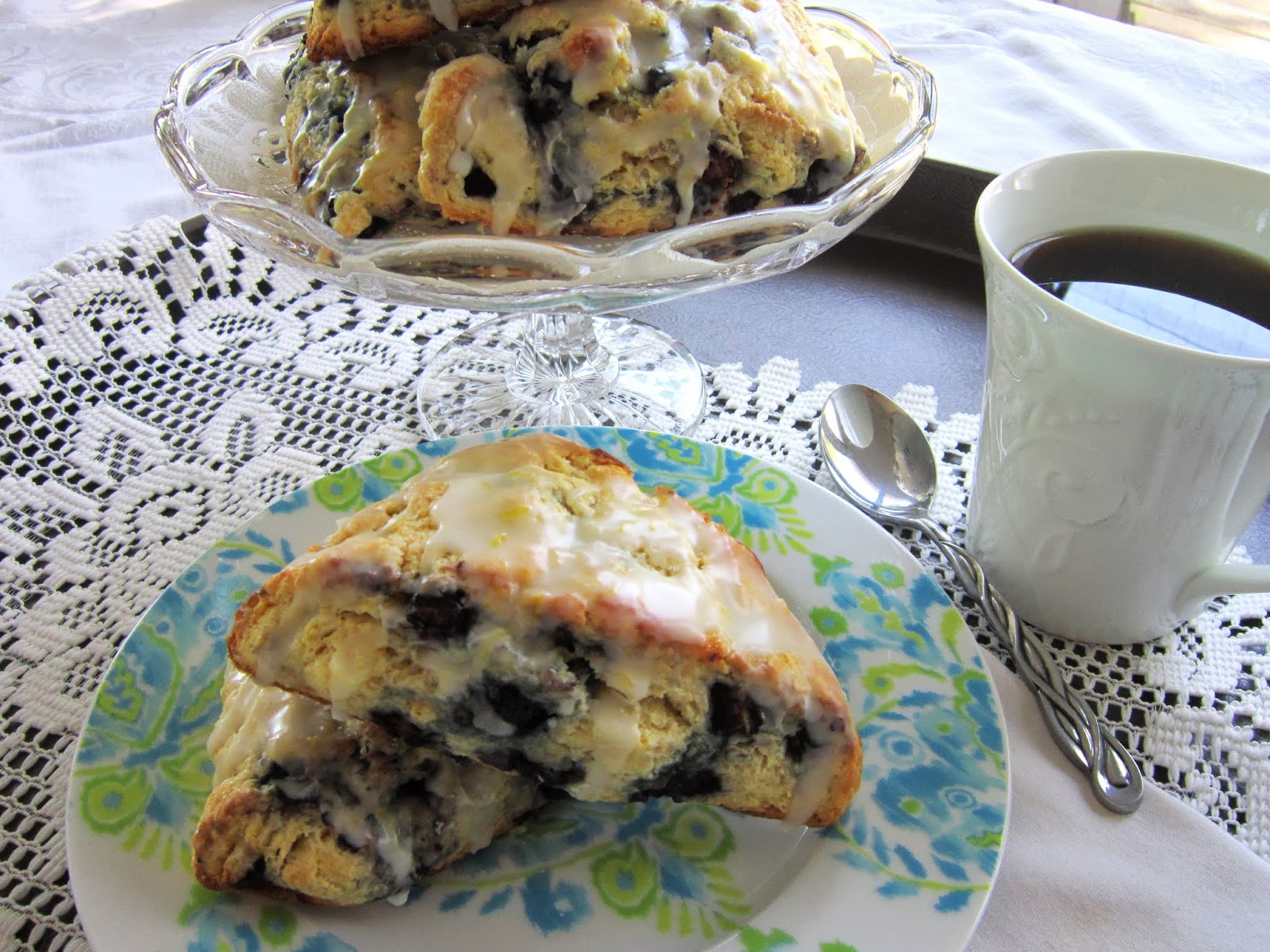 The Italian Next Door: A Special Surprise and Mulberry Scones