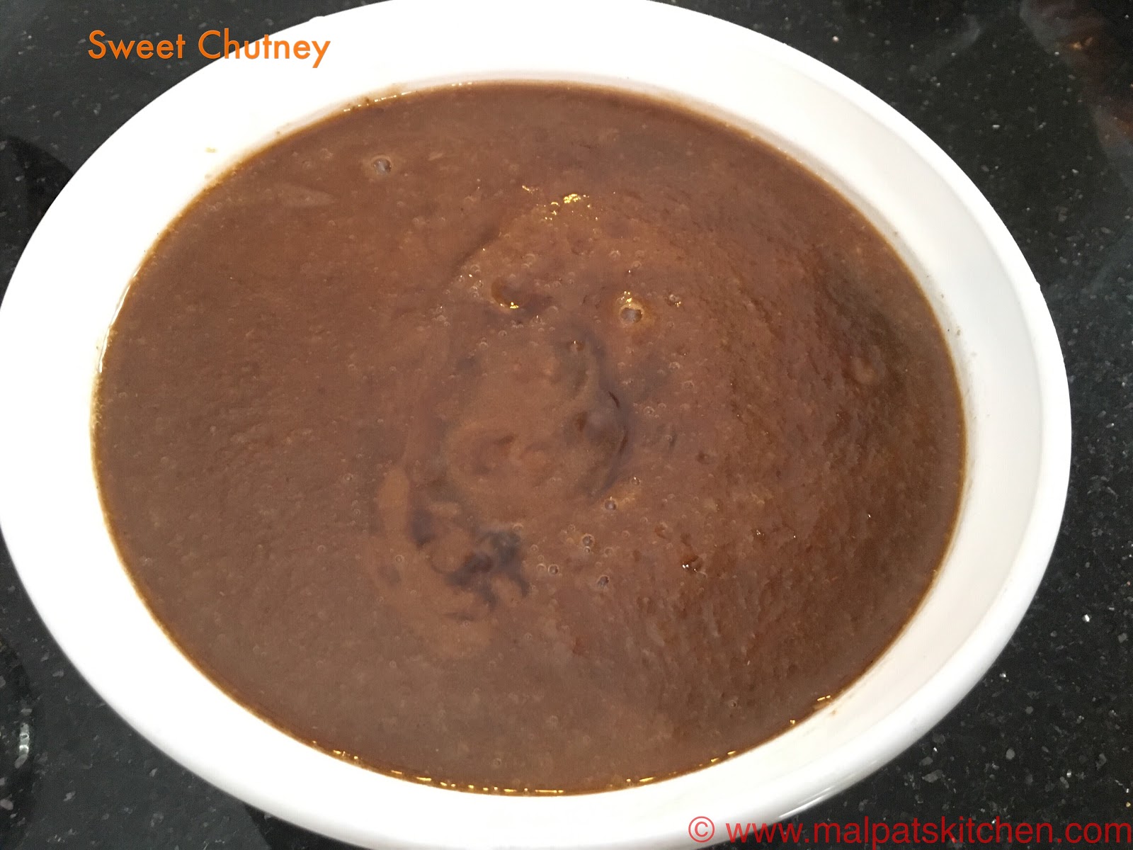 SWEET CHUTNEY (Date - raisin - tamarind chutney) ~ Malpats Kitchen