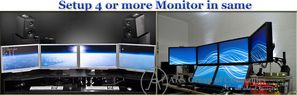 Setup Multiple Monitor in One Computer | ARES GROUP OF COMPANIES