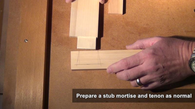 Hand Cut Joints: Fox Wedged Mortise & Tenon
