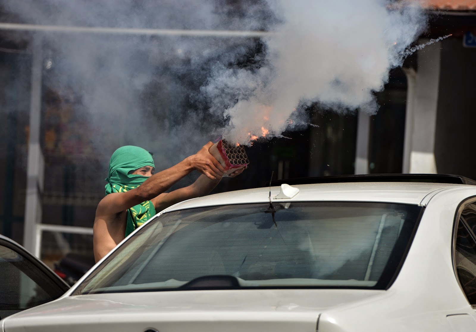 Homemade (fireworks) rocket launcher in Jerusalem ~ Elder Of Ziyon ...