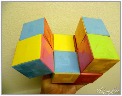 Zlatna djeca: Origami kocka