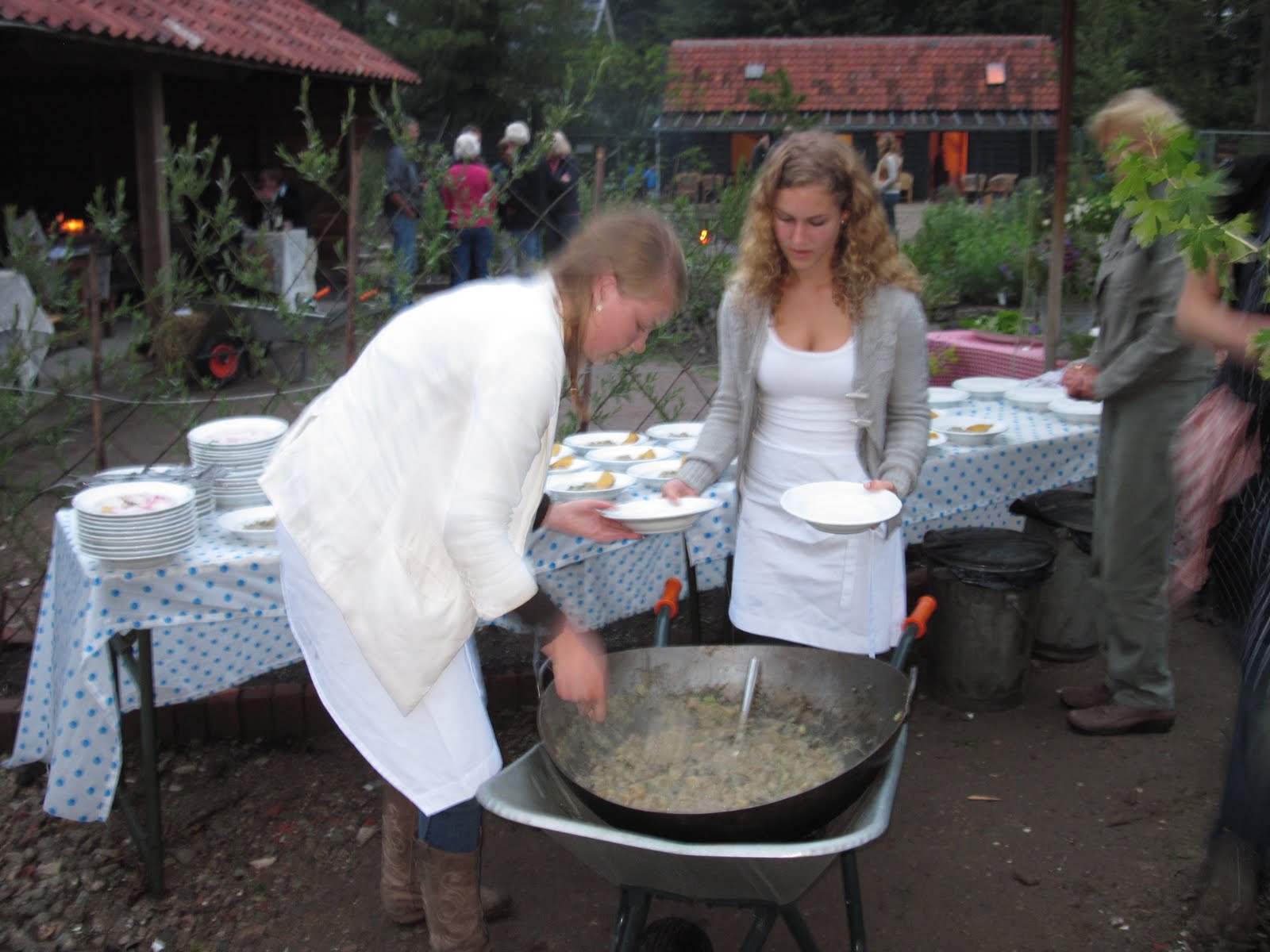Landje van De Boer: opscheppen bij de stage